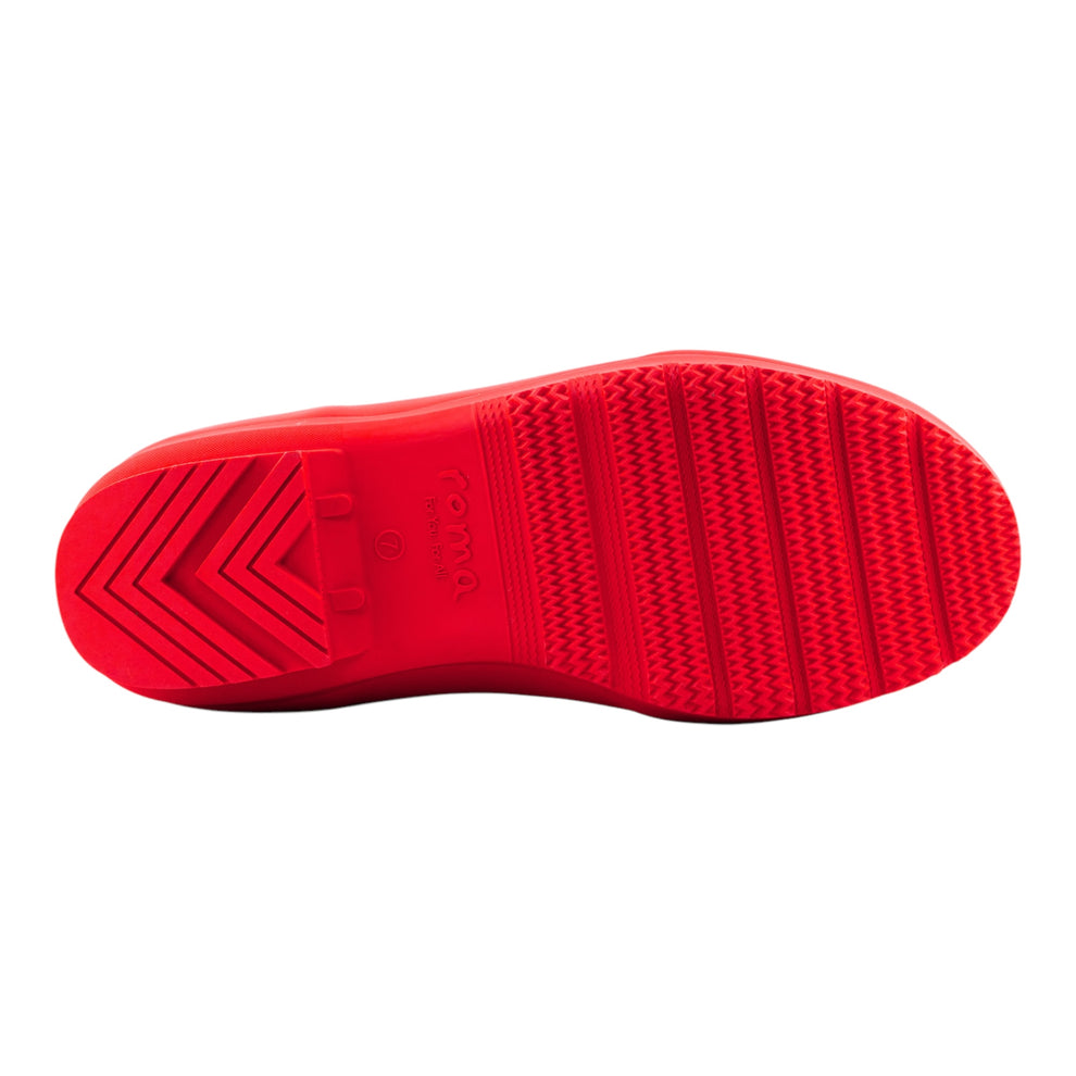 Chelsea Matte Red Women's Rain Boots – ROMA BOOTS
